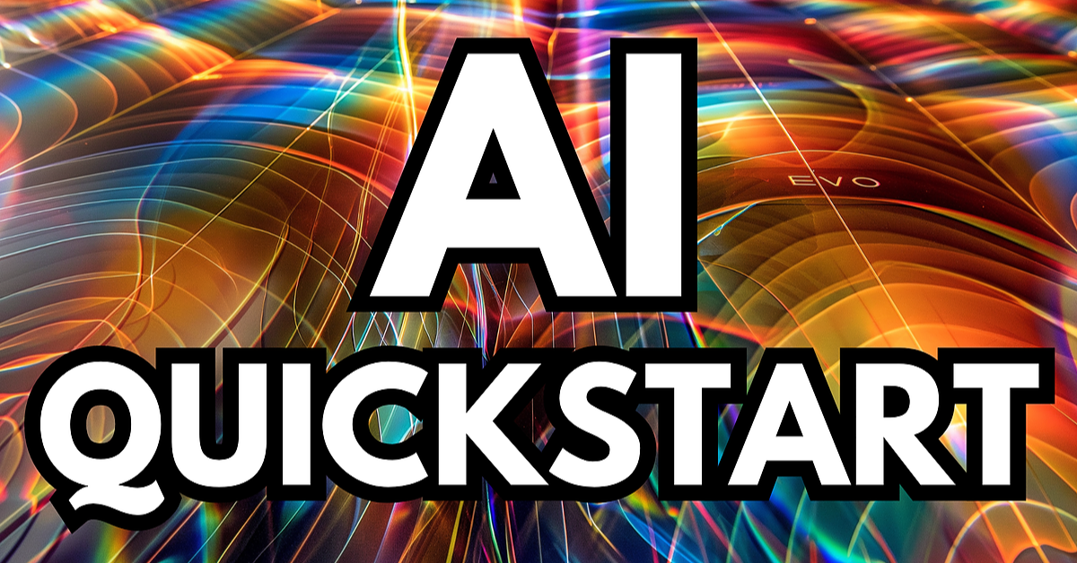 AI & Generative Creativity Quickstart by Evo Heyning on Maven